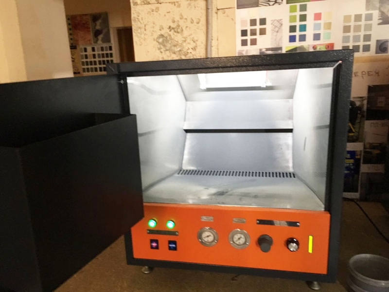 Industrial Mini Powder Coating Drying Oven | Teknikel Makina